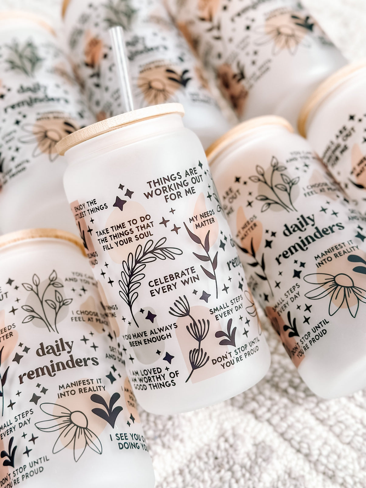 Daily Reminders Tumbler – Designs by MJ